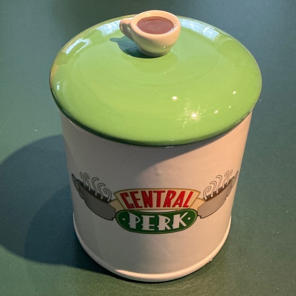 Kitchen | Friends Central Perk Cookie Jar Canister | Poshmark